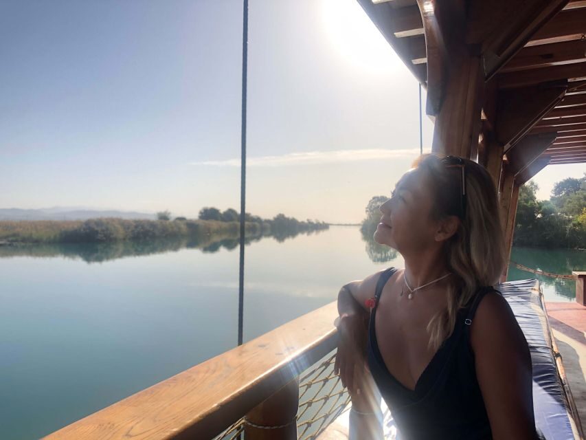 City of Side: Manavgat River Boat Lunch Cruise & Bazaar Tour
