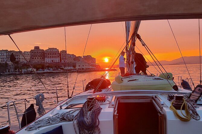Corfu Island Sunset Cruise on Sailing Boat