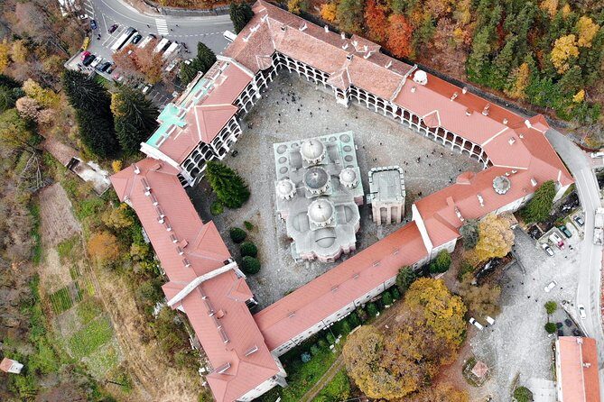 Day tour to Rila monastery, hiking to the cave of St. John and Boyana church