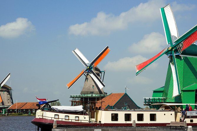 Day Trip from Amsterdam to Zaanse Schans Windmills and Volendam - Transport & Timing