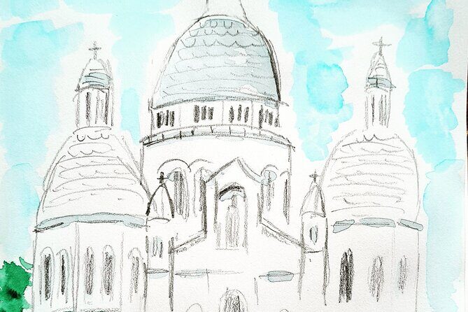 Drawing workshop / creative notebook during an unusual walk in Montmartre - Itinerary Breakdown: A Creative Journey