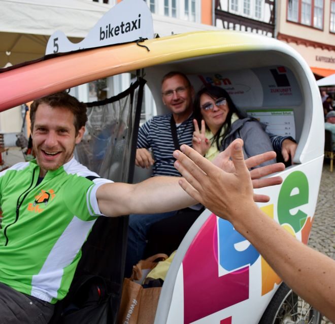 Erfurt: Romantic Rickshaw Tour For Two
