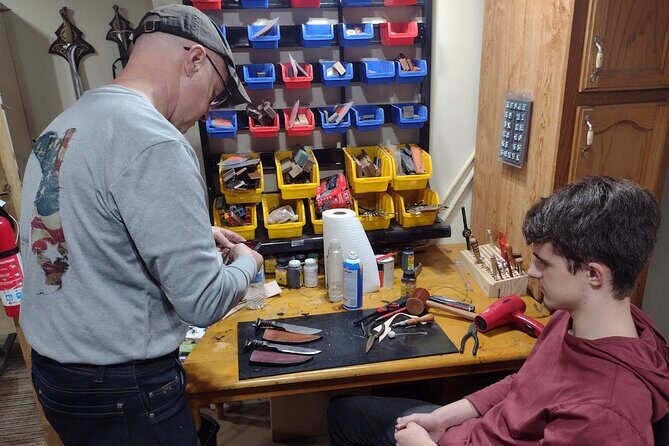 Experience to Forge a Railroad Spike Knife in Ferry Township - The Sum Up