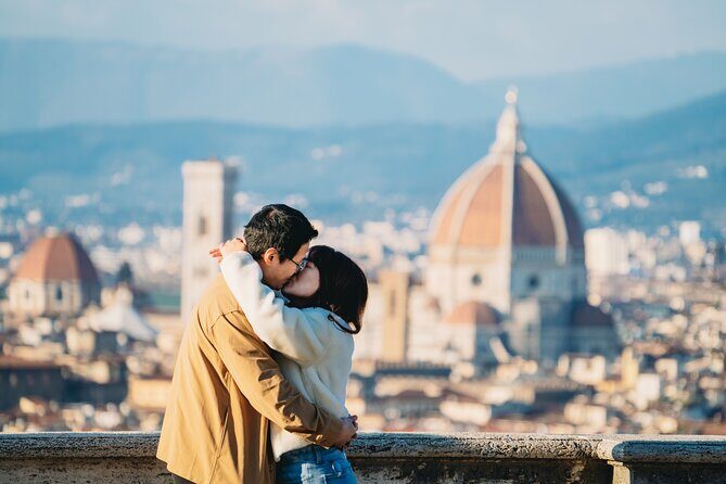 Florence : Private Photoshoot at Piazzale Michelangelo