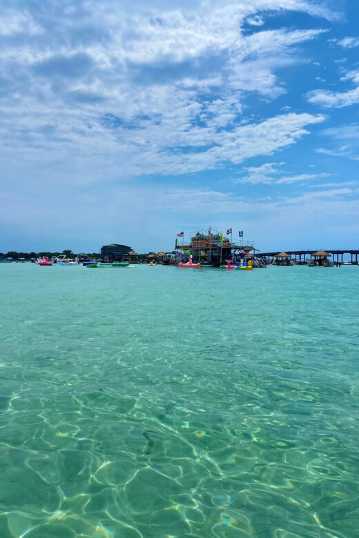 Fort Walton Beach: 24ft Pontoon - 12 Passenger Rental - Navigating to Crab Island