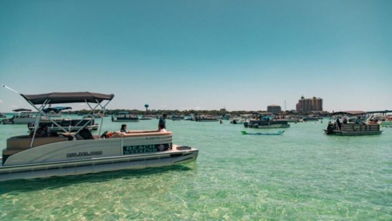 Fort Walton Beach: Pontoon Rental - A Typical Day on the Water