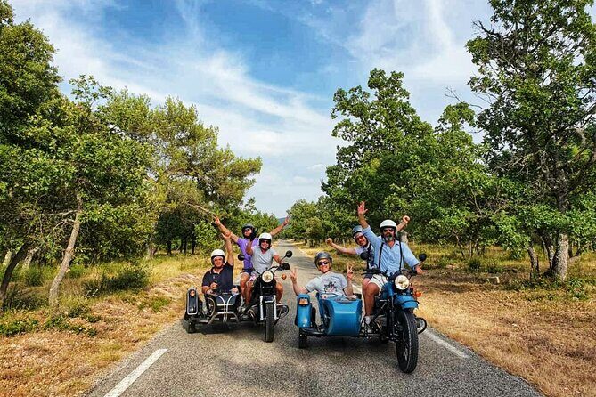 From Aix-en-Provence : Half-day Sidecar Wine Tour