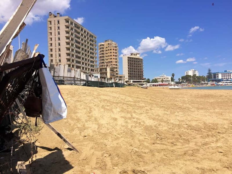 From Ayia Napa: Ghost-Town Famagusta Tour