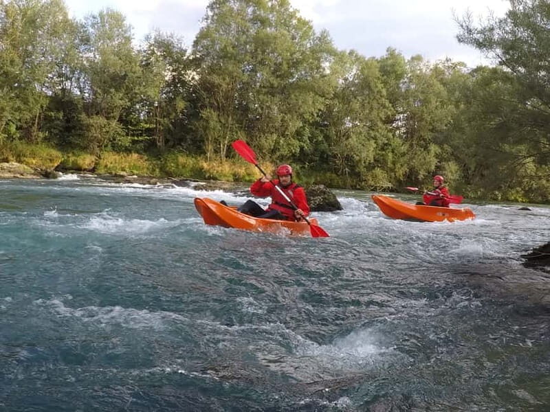 From Bled: Sava Dolinka River Kayaking Tour with Transfer