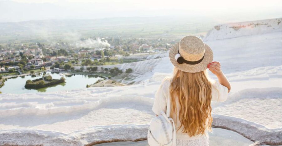 From City of Side: Pamukkale & Hierapolis Day Trip w/ Lunch
