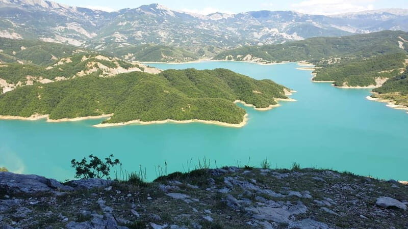 From Golem/Durres: Bovilla Lake and Gamti Mountain Tour