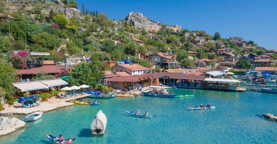 From Kas: Guided Kekova Sea Kayaking Tour