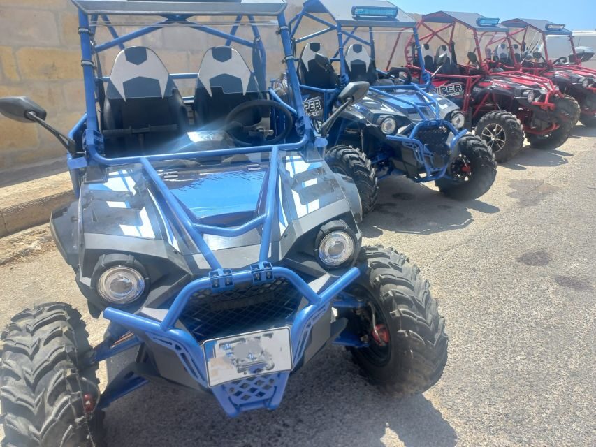 From Malta: Full-Day Gozo Buggy Tour with Lunch & Boat Ride