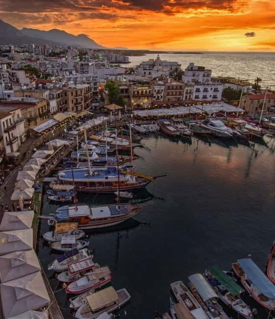 From North Cyprus: Kyrenia, St Hilarion Castle, Bellapais