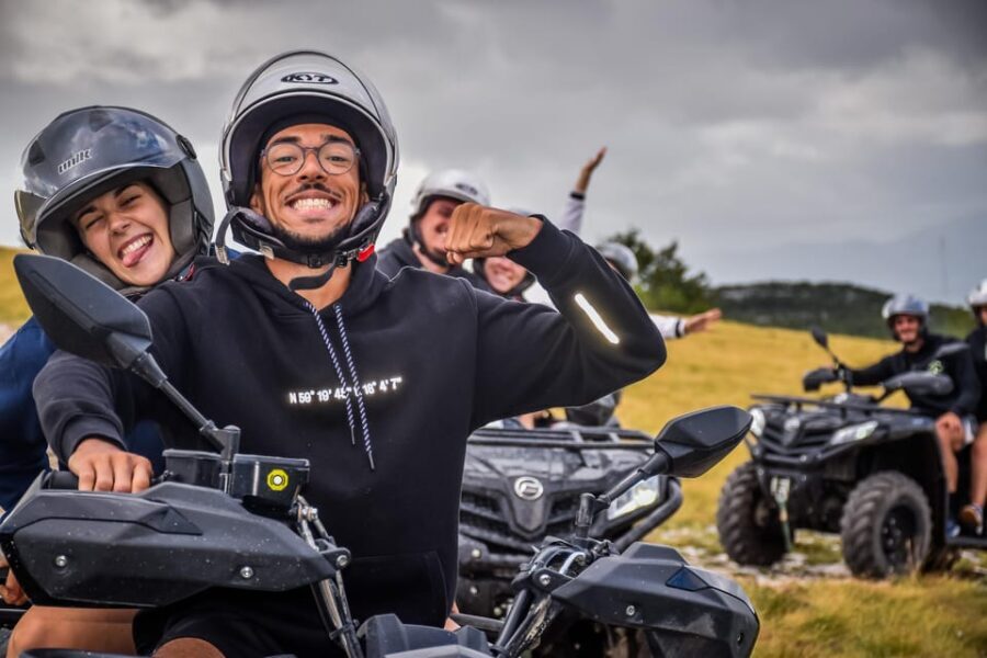 From Split: ATV Dinara Mountain Tour with Picnic