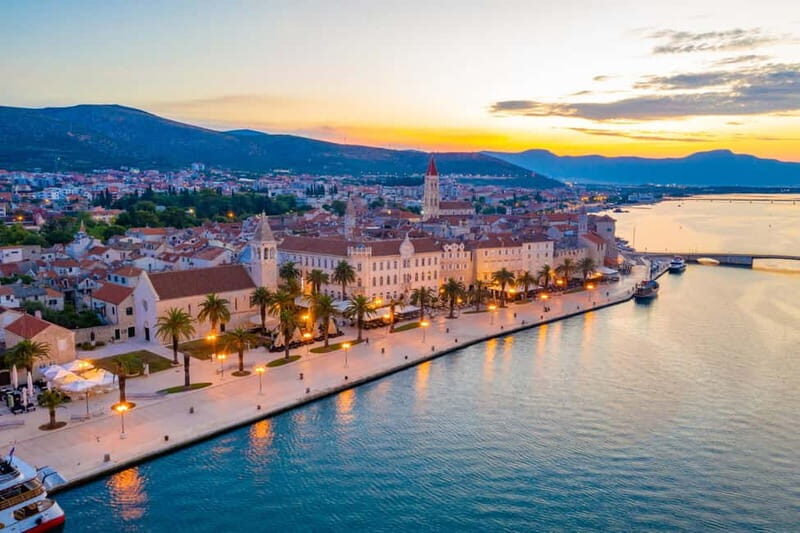 From Split: Trogir, Blue Lagoon, and Ciovo Speedboat Tour