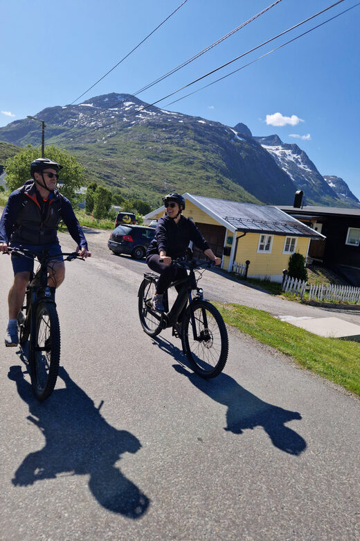 From Tromsø: Fjord Sightseeing With E-Bike