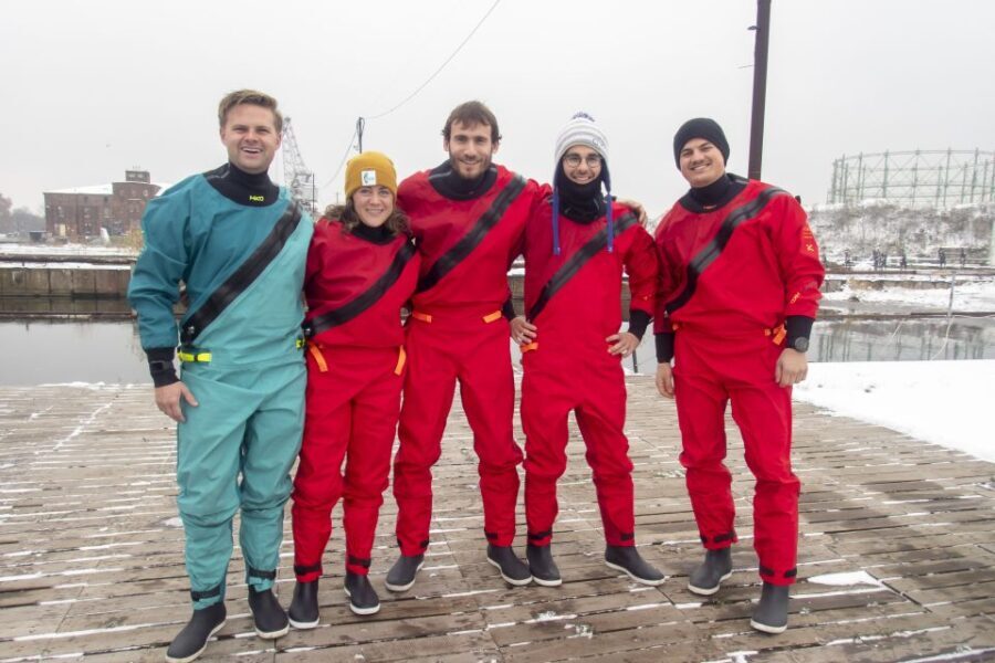 Gdansk: Winter Kayaking Tour