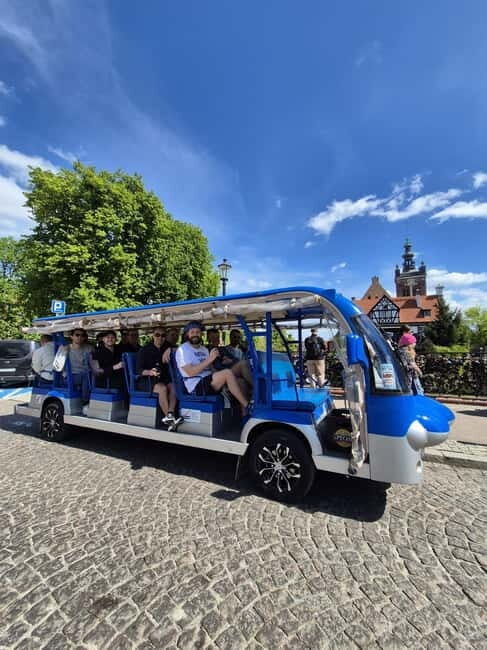 Gdansk:Private Beer City Tour Sightseeing By Golf Cart