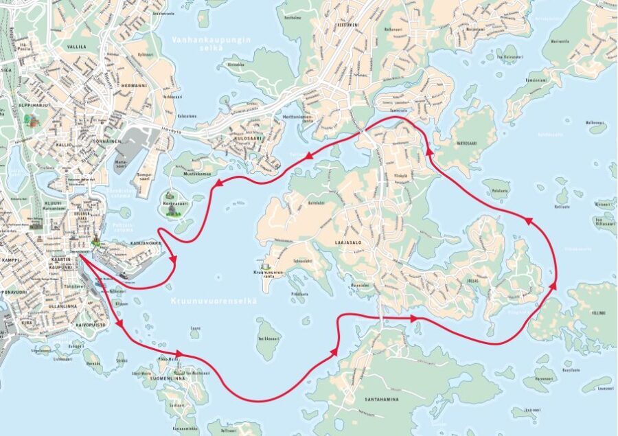 Helsinki: Sightseeing Canal Cruise with Audio Commentary