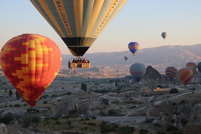 Hot Air Balloon Flight in Cappadocia with Champagne