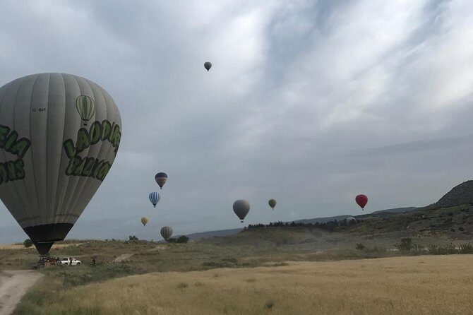 Hot Air Balloon Ride Cappadocia Goreme & Champagne party
