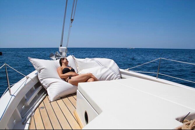 Ibiza: Private Sailboat with Tapas, Open Bar & Music