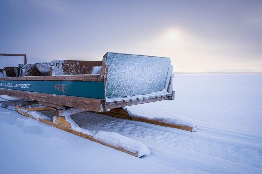 Ii: Easy family-friendly ice fishing trip to the sea