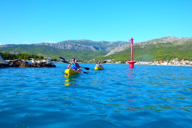 Kayaking in the Adriatic Sea with Snorkeling from Podstrana