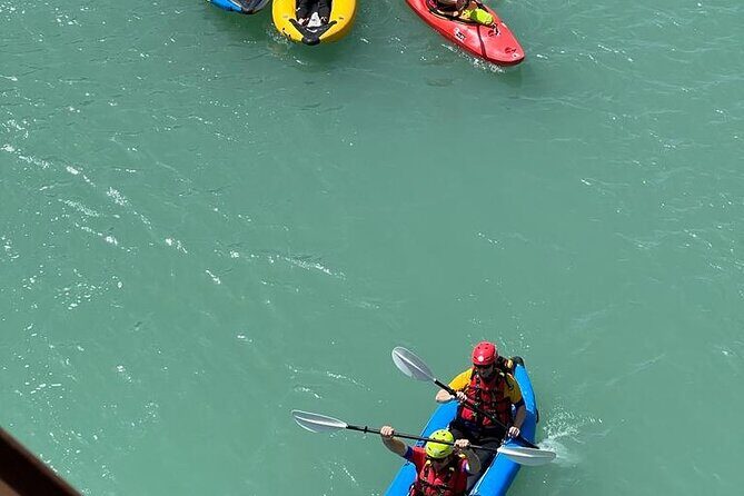 Kayaking in Vjosa River,Albania Kayak Permet,Gjirokaster (ARG)