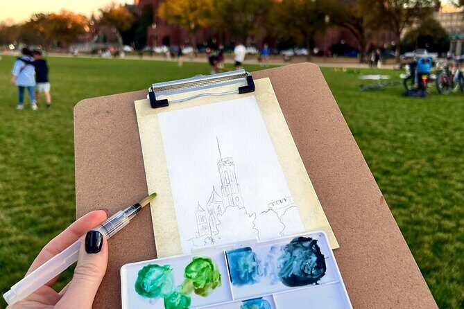 Landmark Painting Activity Outside in DC - Who Will Love This Experience?