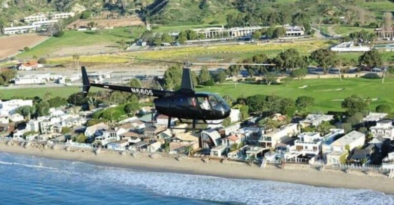 Los Angeles: Helicopter Tour to Eureka Tasting Kitchen - Exploring the Itinerary in Detail