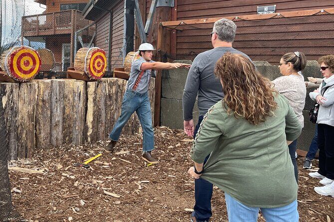 Lumberjack Show and Axe Throw Challenge - What Makes the Show Stand Out?
