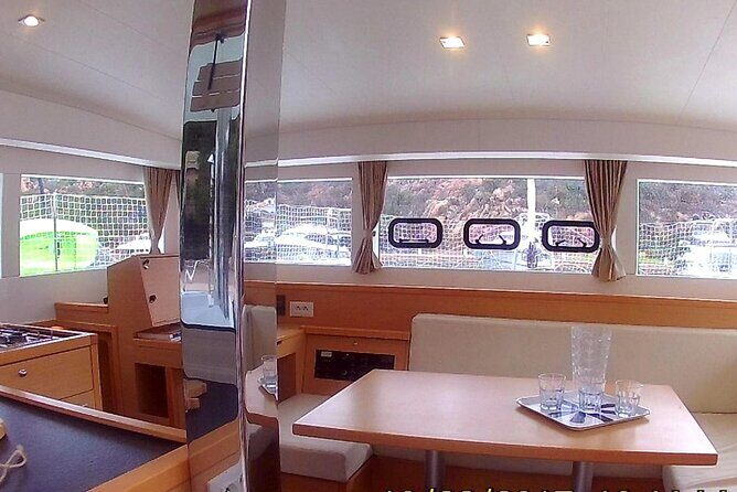 Luxury Catamaran in the Maddalena Archipelago from PALAU