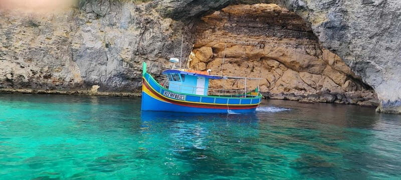 Malta: Comino, Blue Lagoon, Crystal Lagoon and Cave Tour