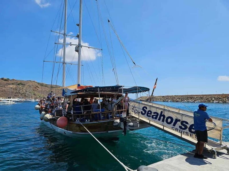 Malta: Comino+ Santa Maria Bay, Blue Lagoon + Seacaves tour
