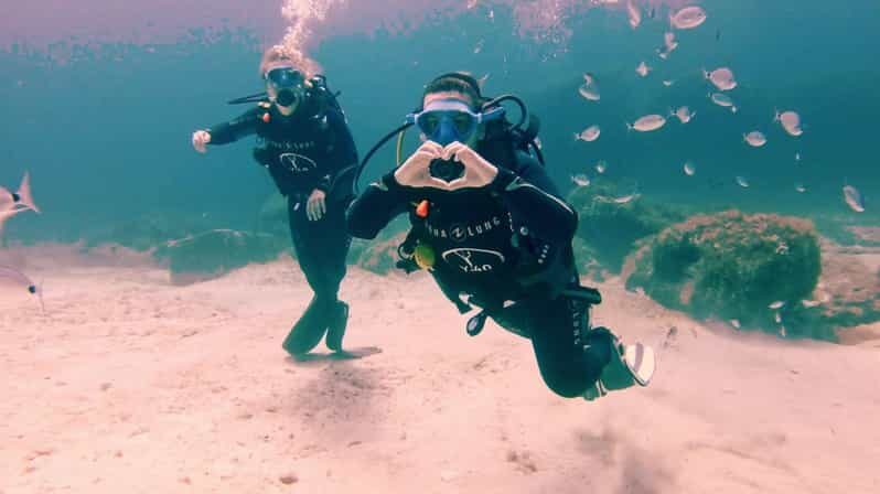 Malta, Scuba diving with instructor