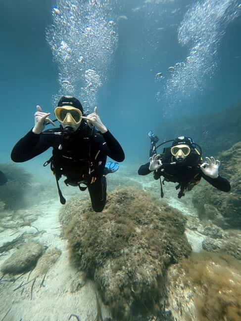Malte : Baptême de plongée sous-marine, Première Expérience