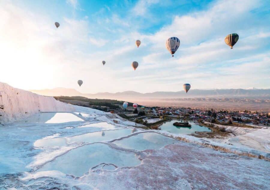 Pamukkale: Hot Air Balloon Flight with Flight Certificate