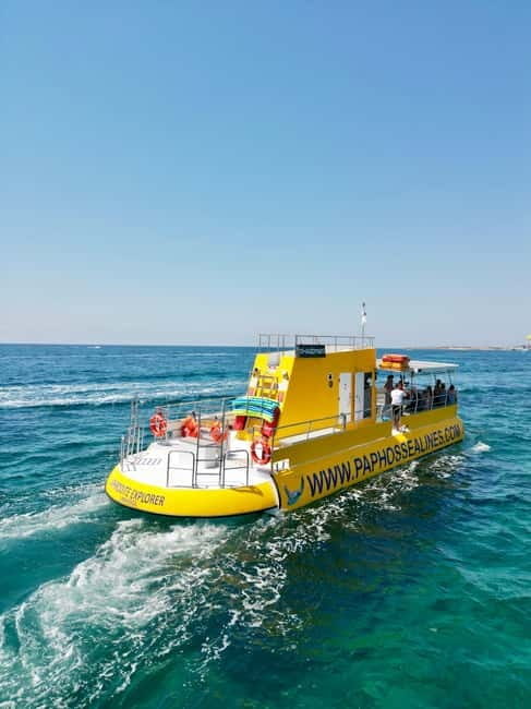 Paphos: Swim Cruise with Turtle Watching, Drinks & Aperol
