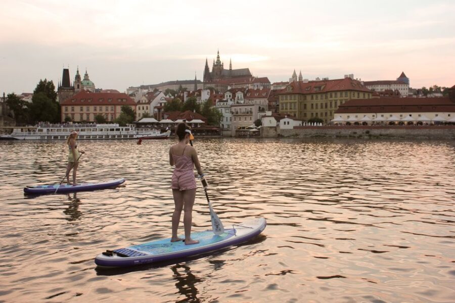 Prague: 2-Hour Paddle Boarding in the City Centre