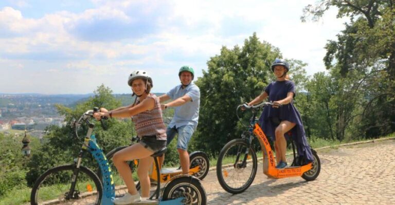 Prague: 3-Hour Grand e-Scooter Guided Tour - Authentic Experiences and Practical Details