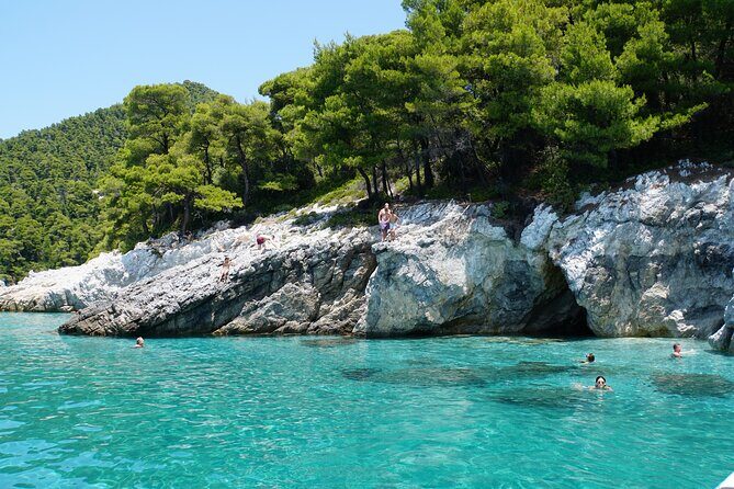 Private Skopelos Island Boat Cruise Tour to Mamma Mia Sites