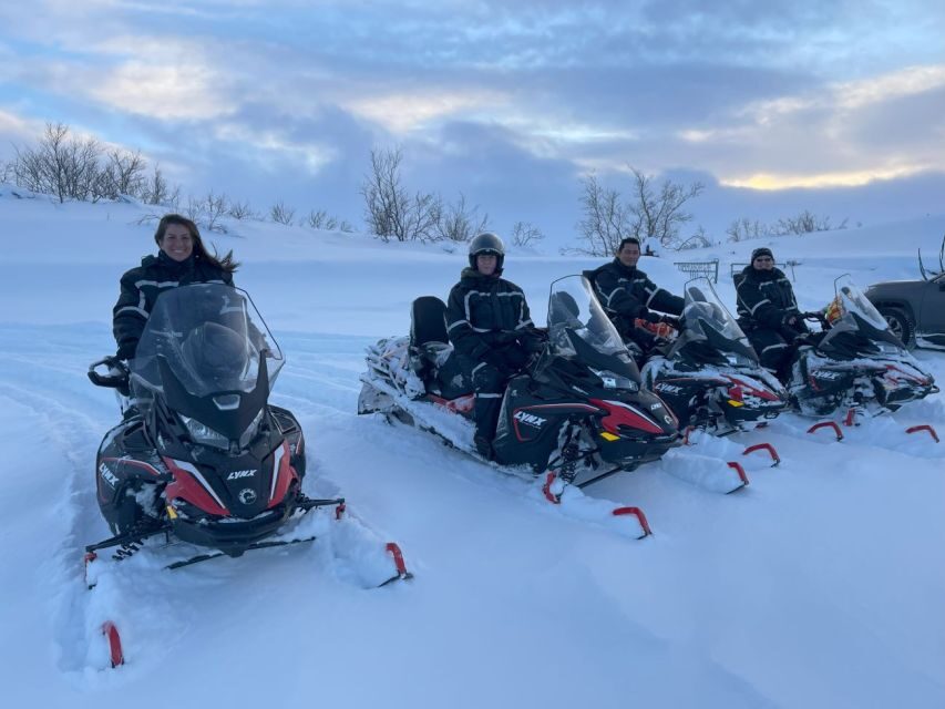 Reykjahlid: Snowmobile Adventure by Lake Mývatn