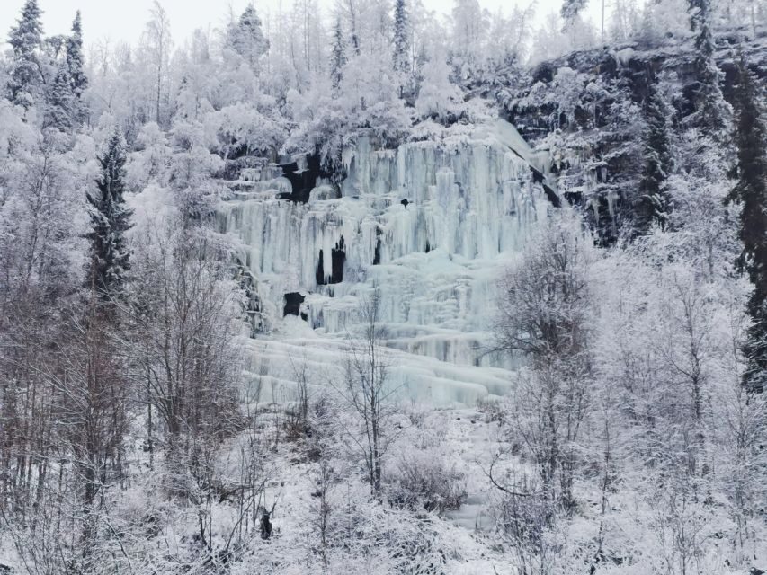 Rovaniemi: Korouoma Canyon Frozen Waterfalls Guided Hike