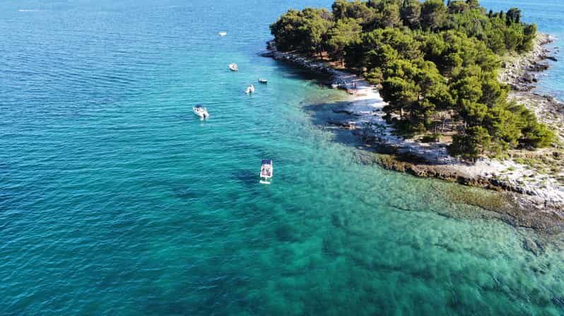 Rovinj: Luxury Island Hopping with Swimming & Snorkeling