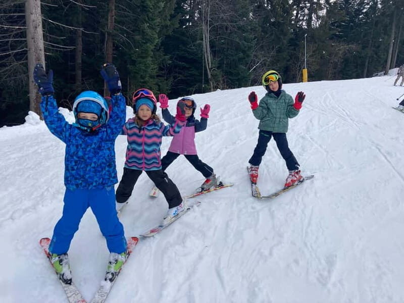 Ski lessons for beginners in Borovets ski resort
