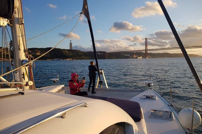 Sunset Catamaran in Lisbon | Music and Open Bar