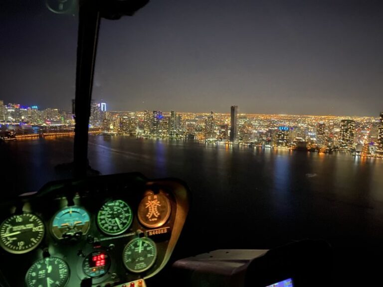 Sunset Helicopter Tour: Fort Lauderdale-Miami Beach - What to Expect on the Flight