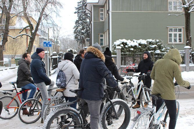 Tallinn Winter Bike Tour with Cafe Stop